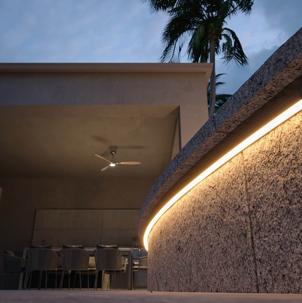 LED Flexible Patio & Driveway Contour » Reeltech UK